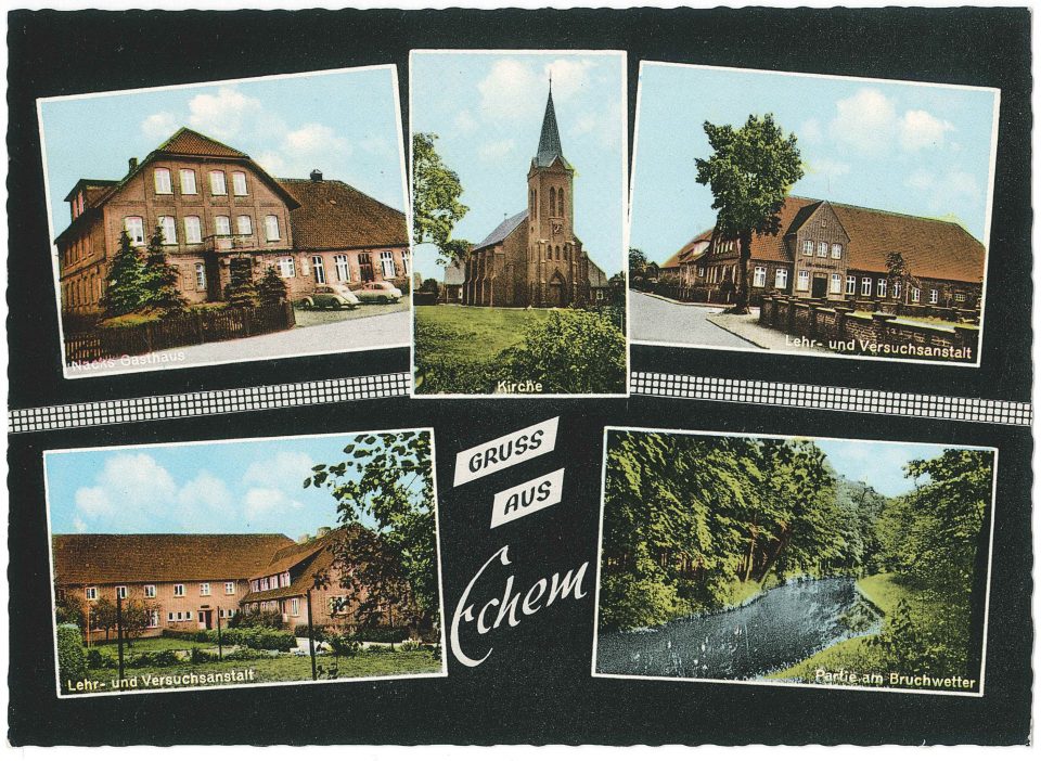 postkarte – Gemeinde Echem