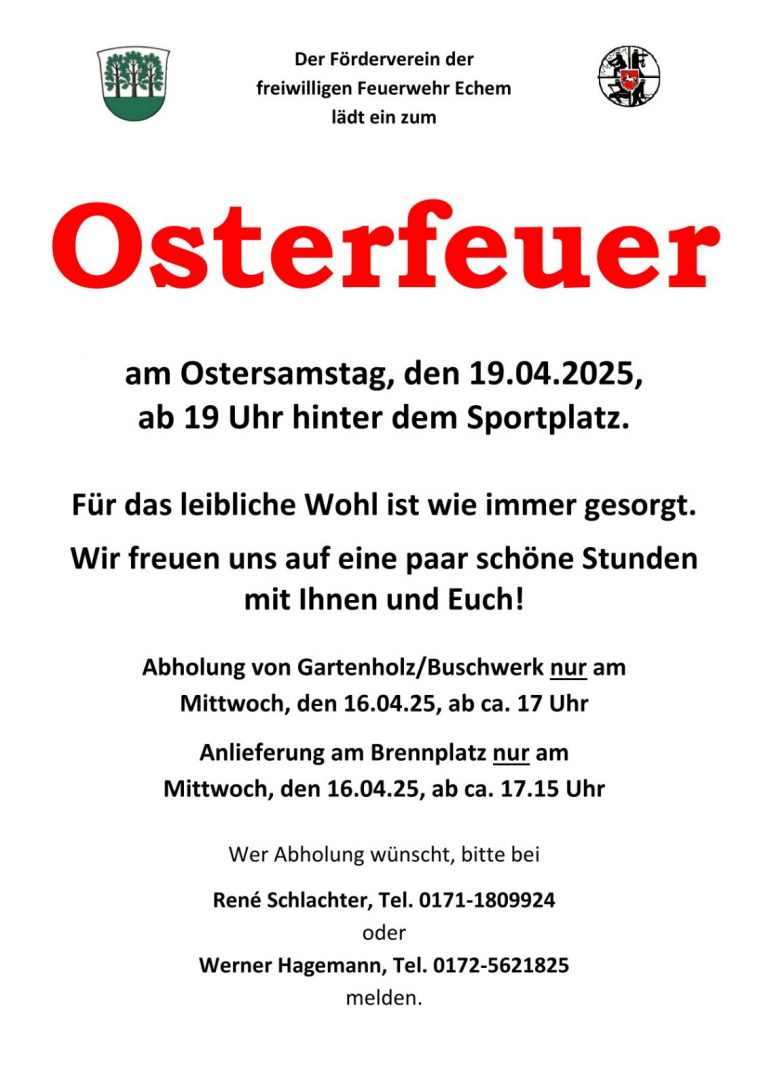 Gemeinde Echem – an der deutschen Storchenstraße