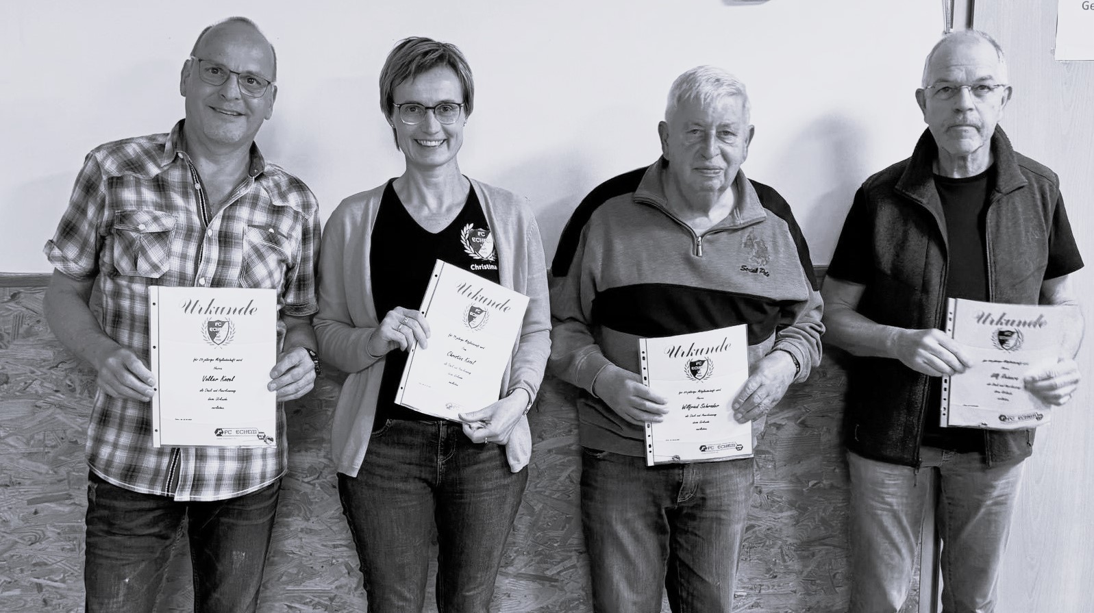 FC Ehrung 2025 – Gemeinde Echem