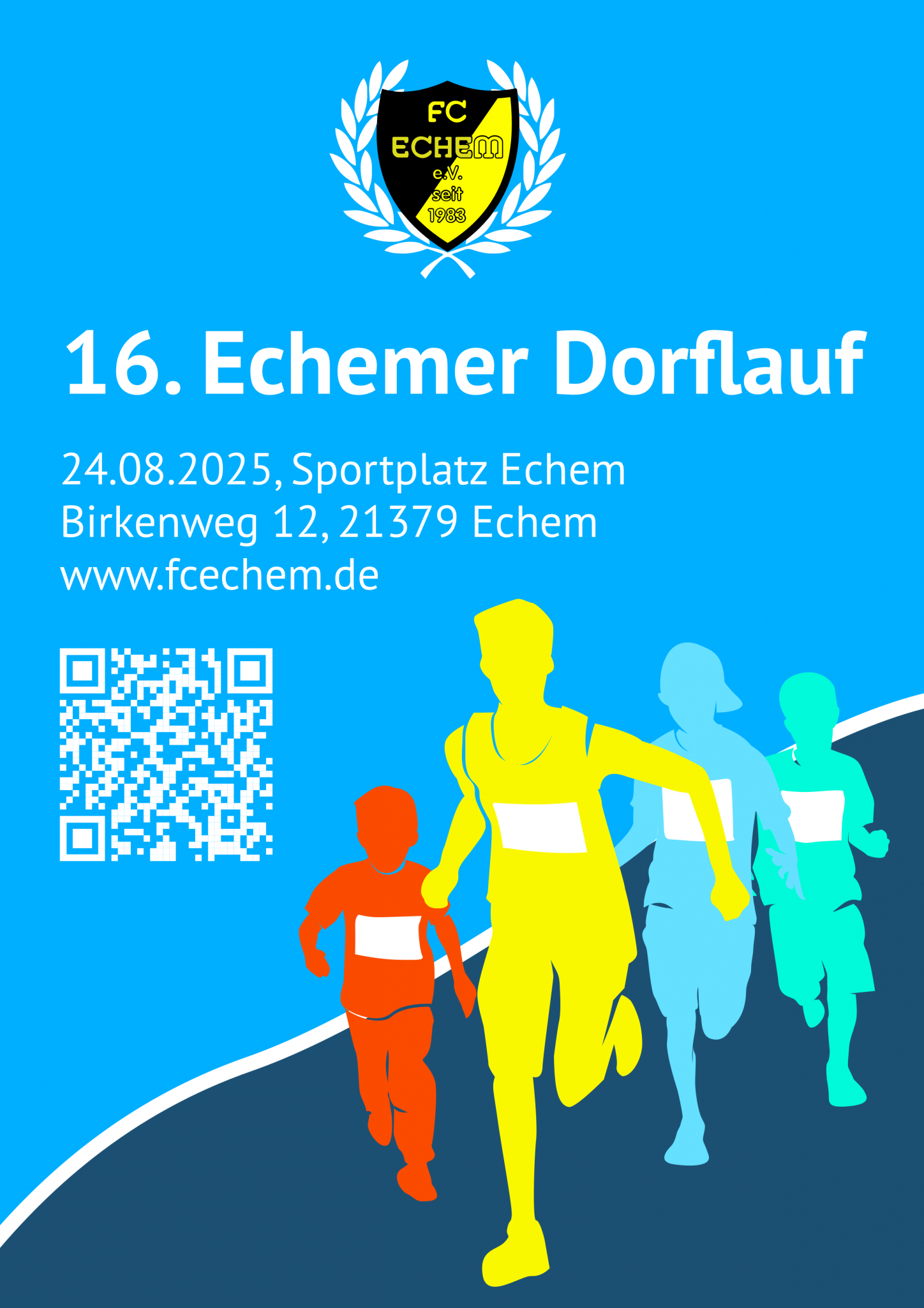 16. Echemer Dorflauf am 24.08.2025 – Gemeinde Echem